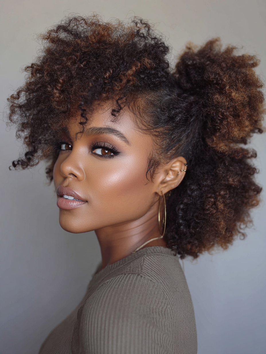 How To Do A Natural Hair Tutorial For Transitioning Hair - For The Wardrobe